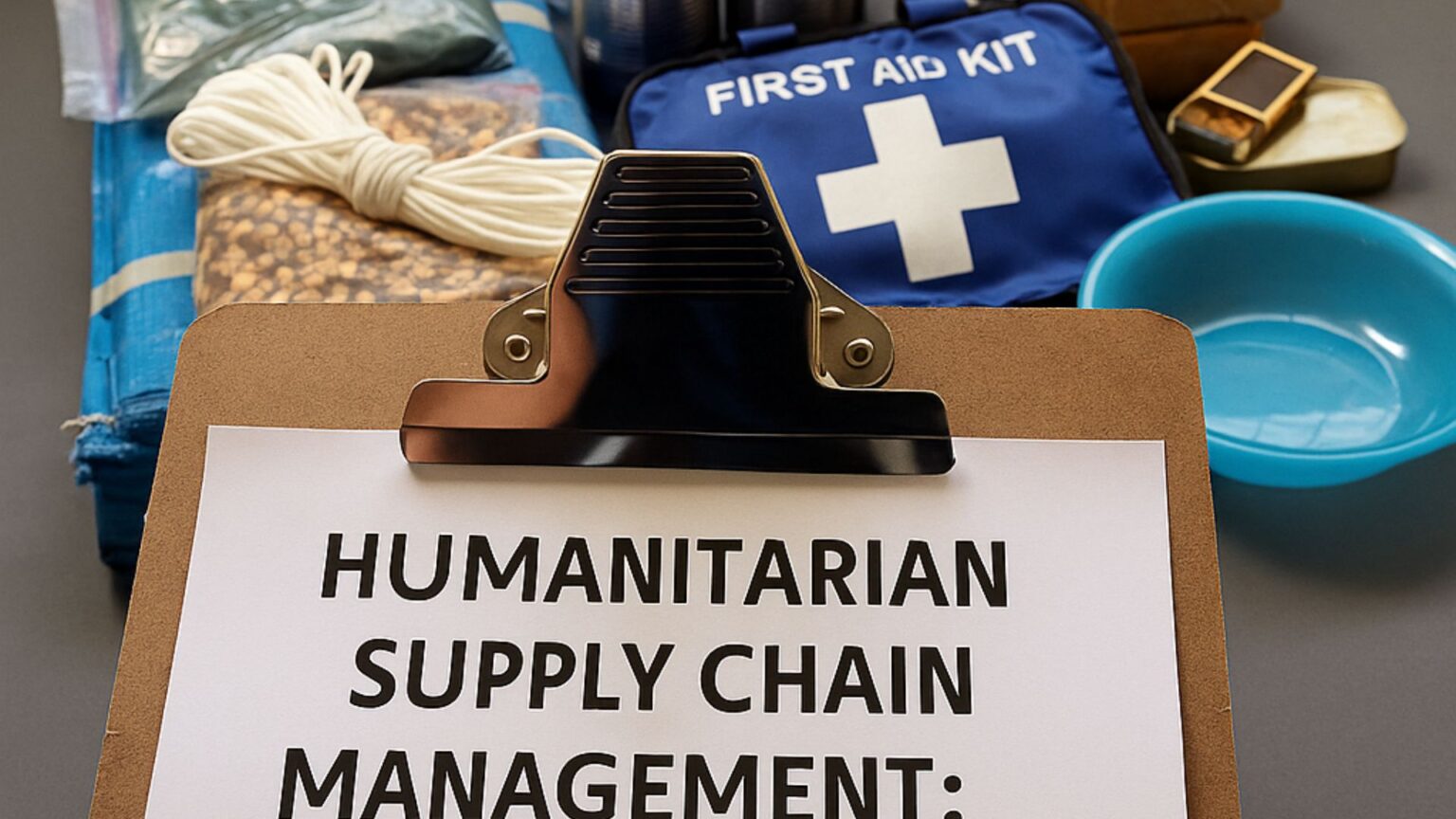 Humanitarian Supply Chain Management: Responding to Crisis with Agility ...